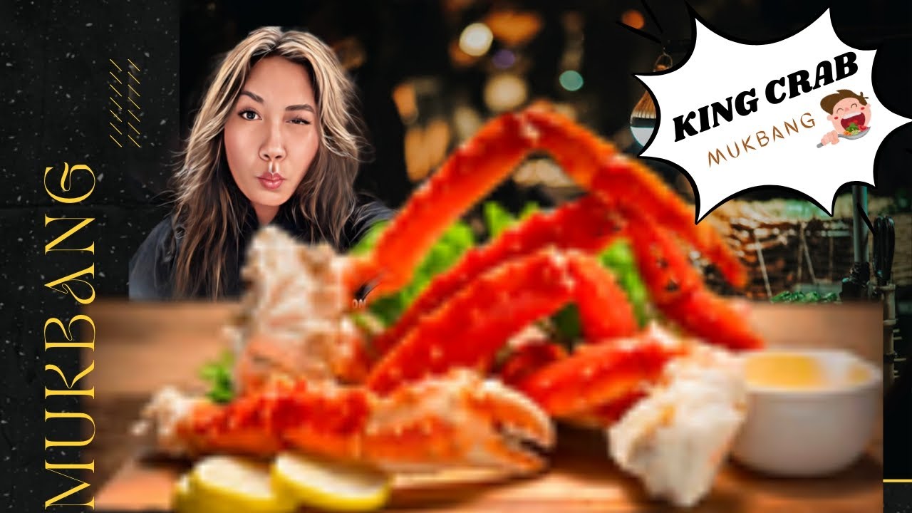 King Crab MUKBANG #seafood #mukbang #crab - YouTube