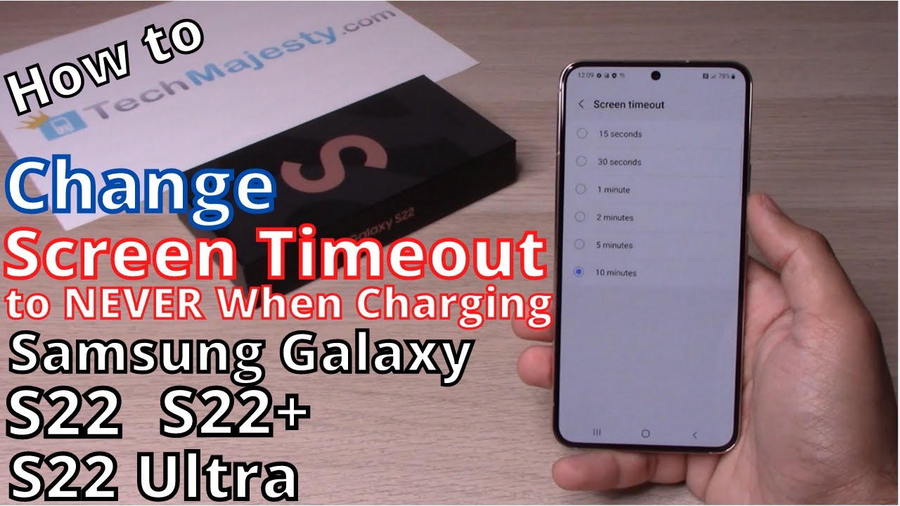 How To Change Screen Timeout To NEVER When Charging On Samsung Galaxy S22 S22 Plus S22 how-to-change-screen-timeout-to-never-when-charging-on-samsung-galaxy-s22-s22-plus-s22