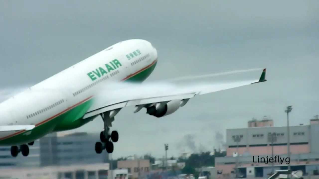 Wing condensation and vortices - YouTube