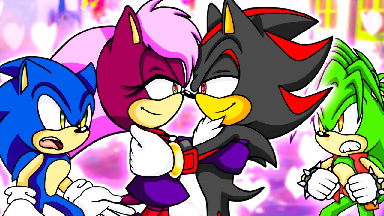 SONIA WANTS SHADOW! Shadow Meets Sonic's Siblings! (VR Chat) - YouTube