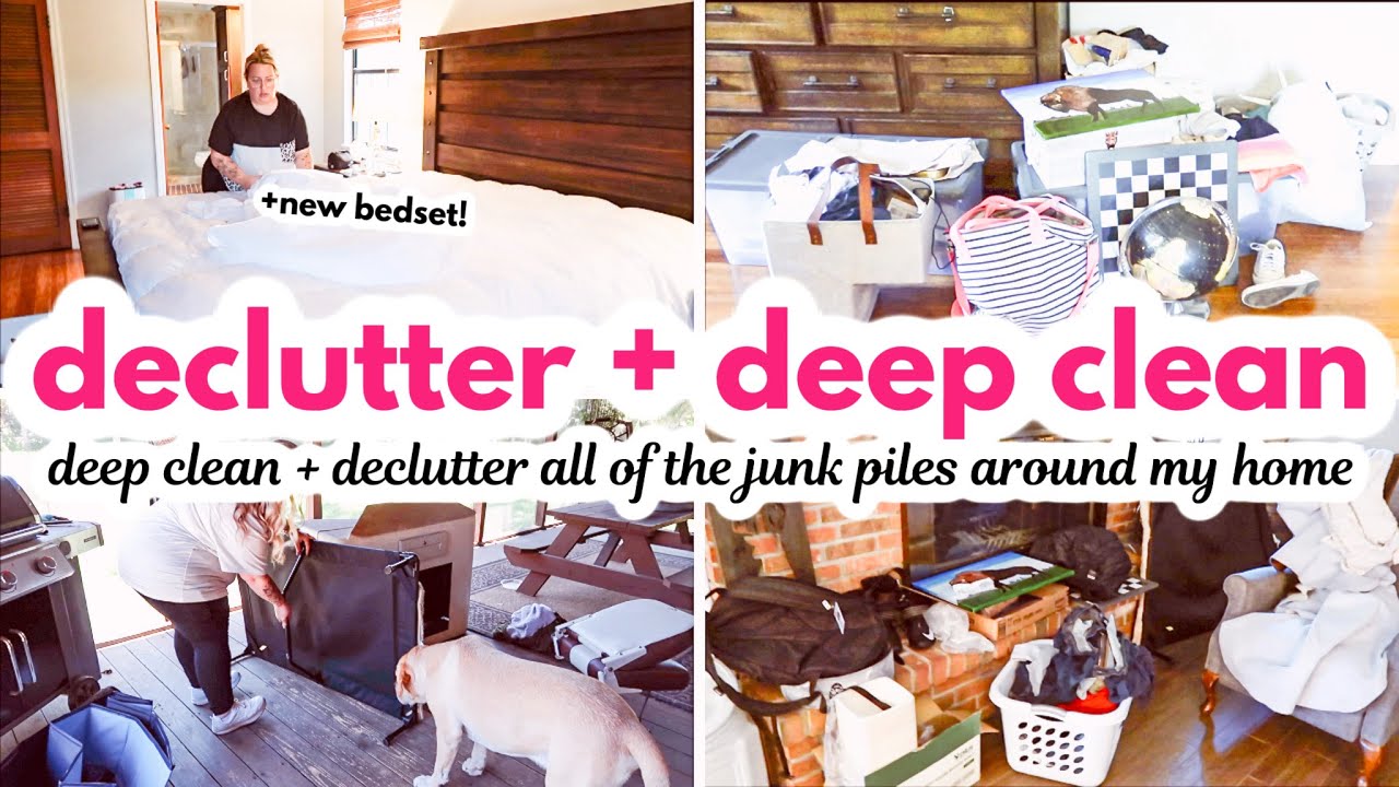 DEEP CLEAN & DECLUTTER \\ deep clean, declutter, & organize those SUPER ...