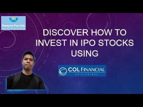 HOW TO INVEST IN IPO STOCKS USING COL FINANCIAL - YouTube