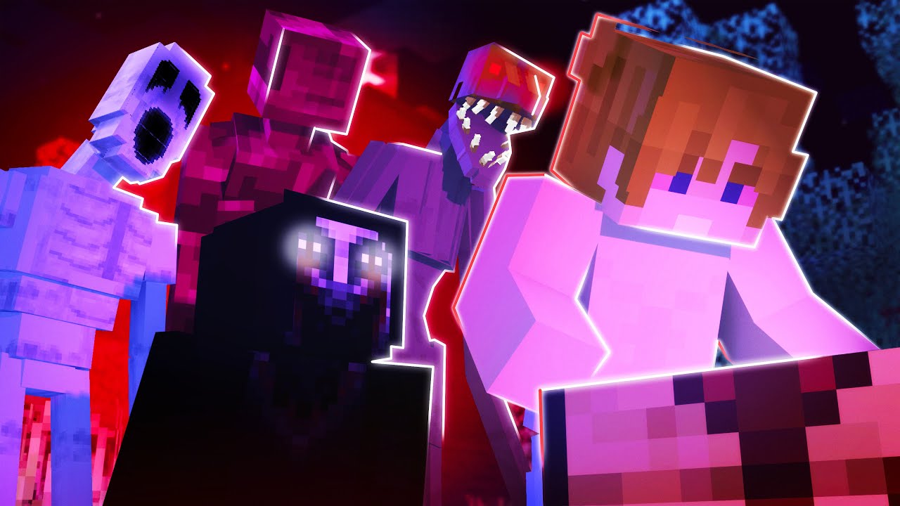 Surviving Minecraft's SCARIEST Horror Mods... - YouTube