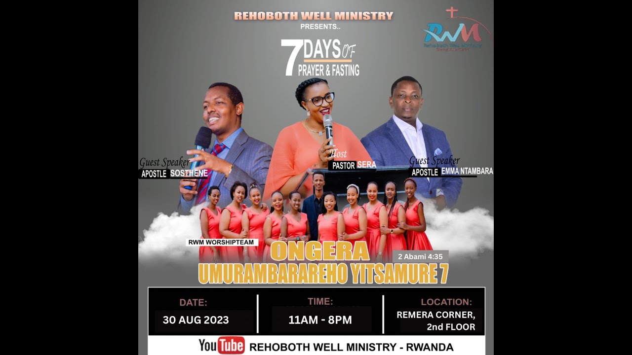 DAY3 (PRAYER AND FASTING)(ONGERA UMURAMBARAREHO YITSAMURE 7 ) - YouTube