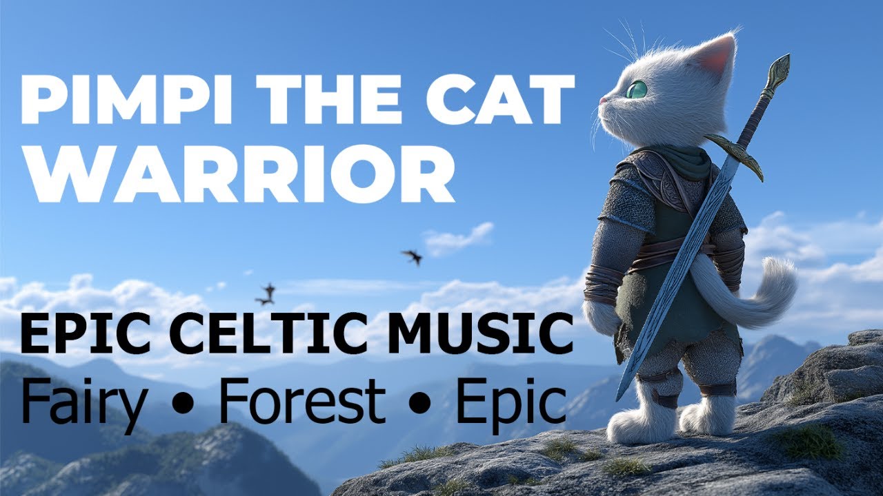 Epic Celtic Music | Pimpi, the Cat Warrior - YouTube