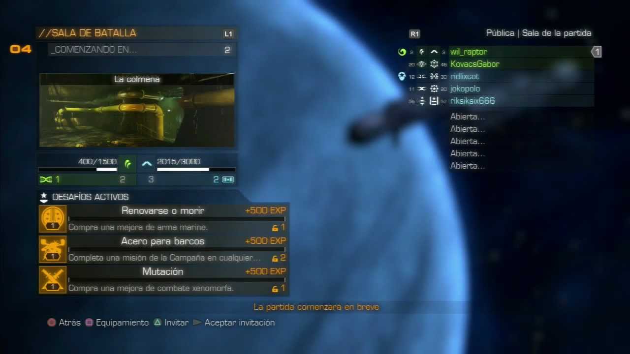 Aliens Colonial Marines "Batalla" La Colmena | Multiplayer | Live - YouTube