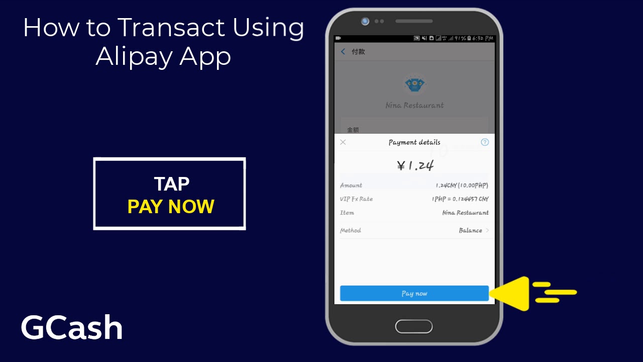 How to Transact Scan to Pay via Alipay App in the Philippines via GCash ...