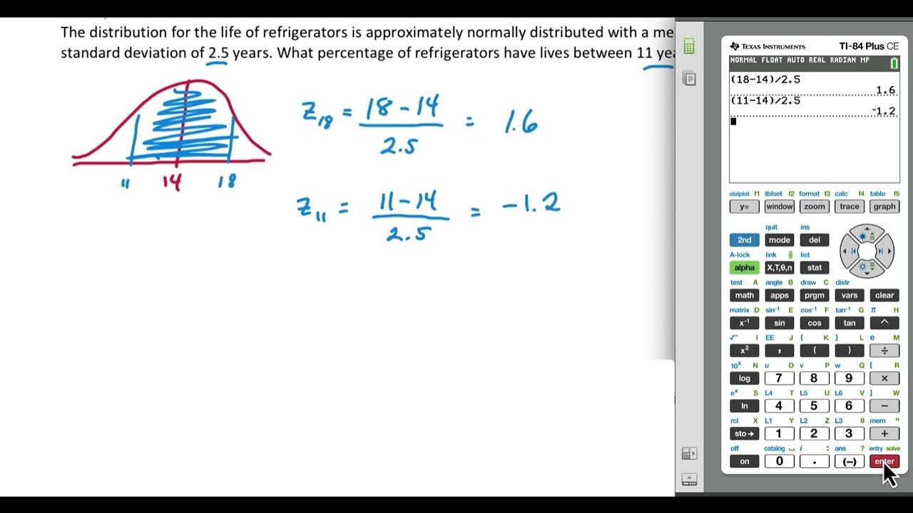 Normal Distribution Example #3 - YouTube