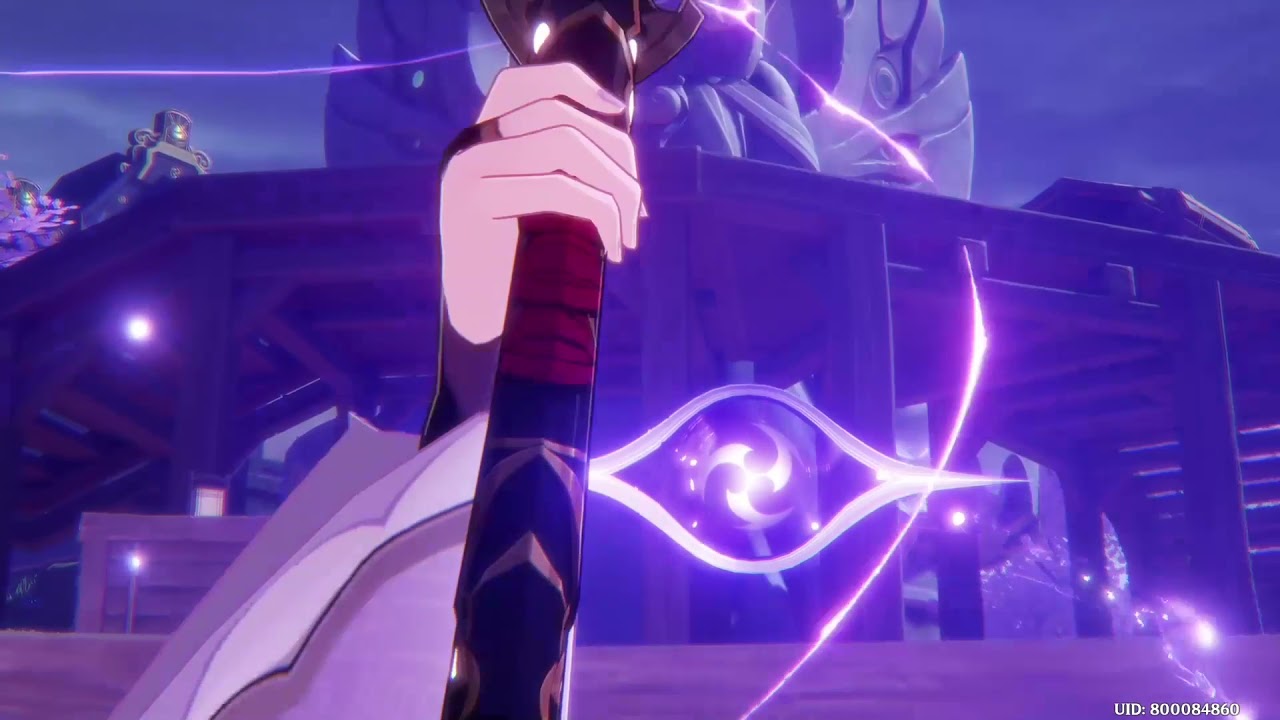 Traveler vs Raiden Shogun - Cutscene [Genshin Impact] - YouTube