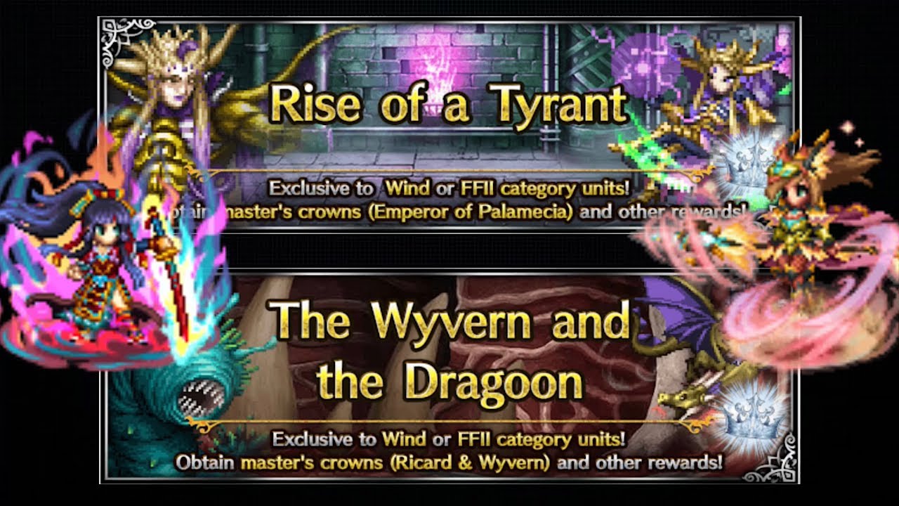 [FFBE] - Emperor & Ricard Silver Crowns (All missions) 🤟 - YouTube