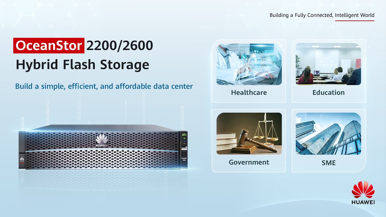 #UnleashDataPower-OceanStor 2200 and 2600 Hybrid Flash Storage for Your ...