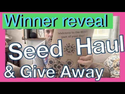 Seed haul WINNER reveal - YouTube
