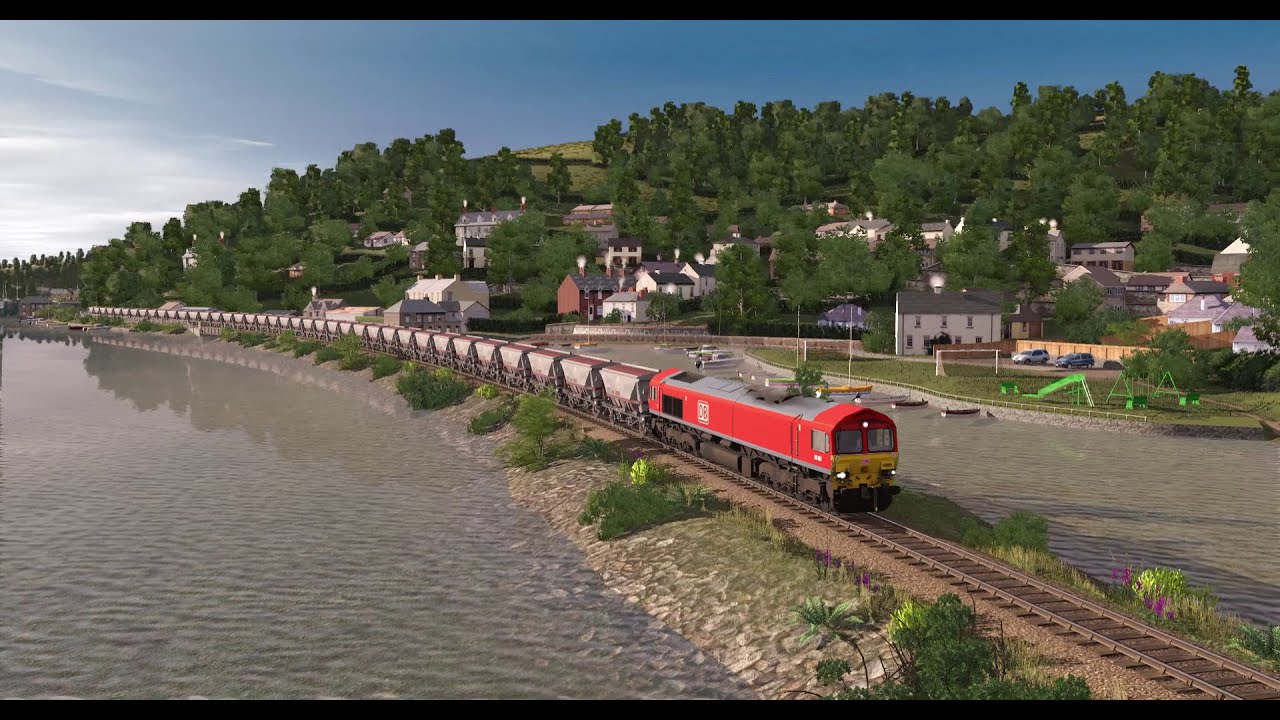 Trainz - Cornish Railways v1.8 Route - Fowey Docks to Lostwithiel - YouTube