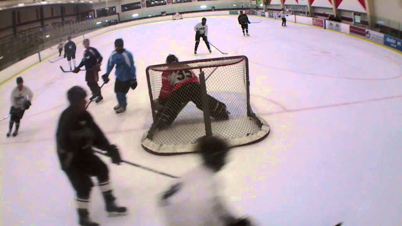 Goalie Net Cam | 8 26 14 @ Schwan's Super Rink Open Hockey in Blaine ...