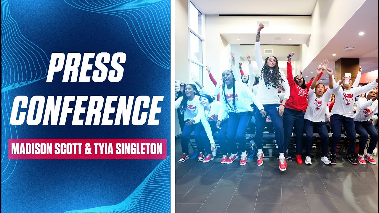 PRESSER | Tyia Singleton and Madison Scott NCAA Tournament Selection ...