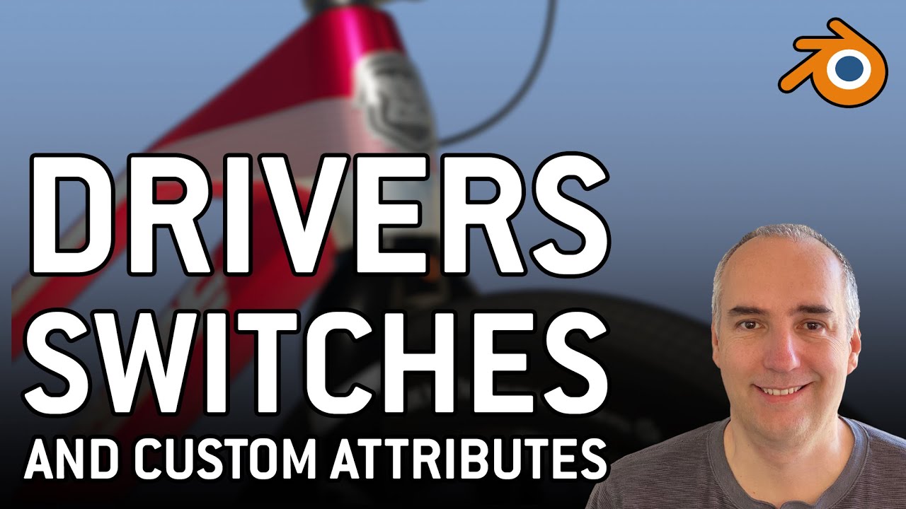 Using drivers, switches and custom attributes in Blender EP14 - YouTube