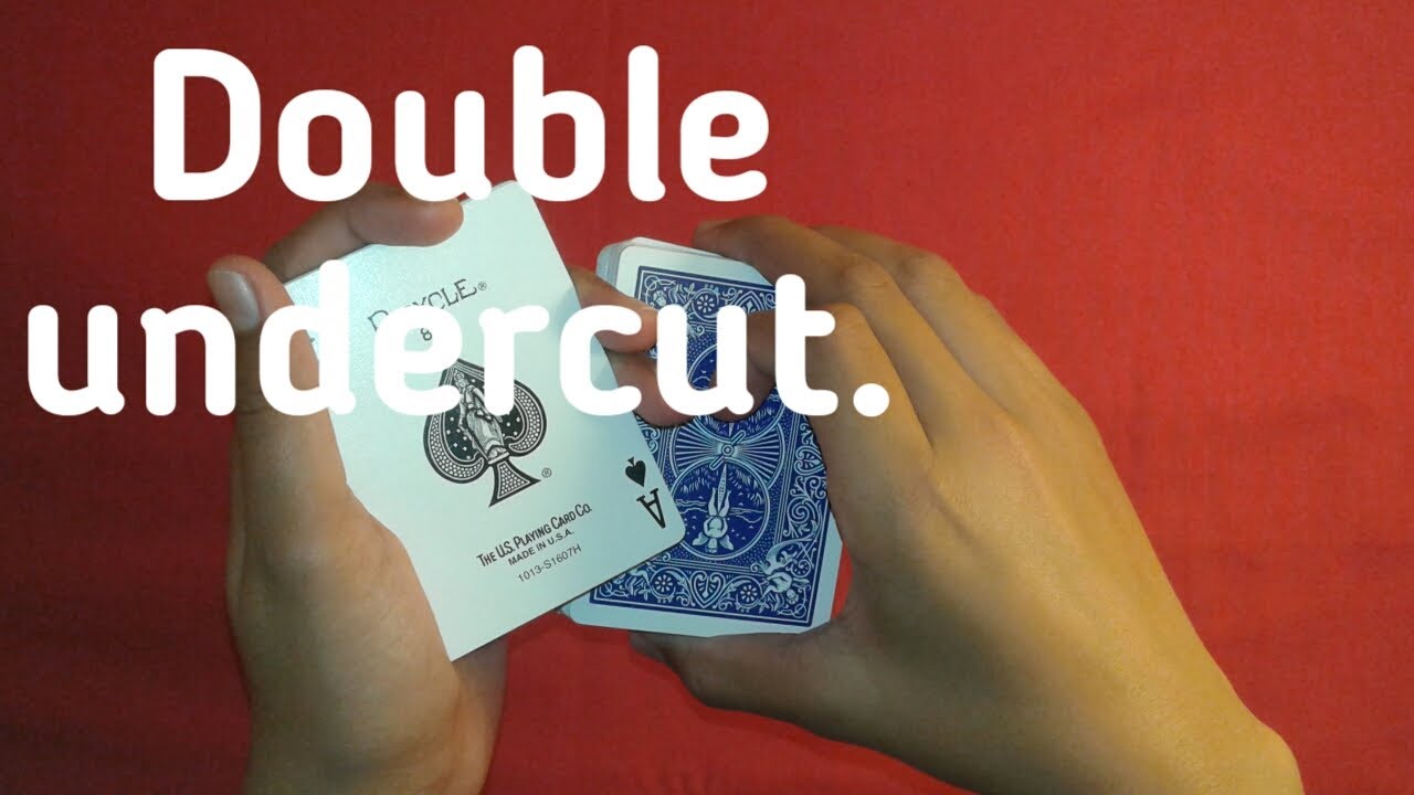 Double undercut(Card control)-Tutorial!! - YouTube