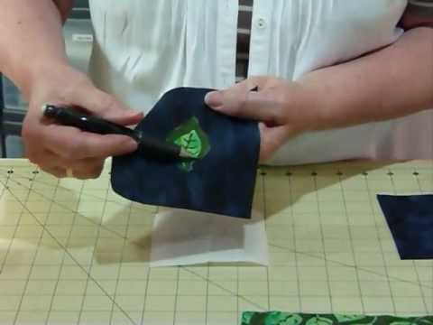 Fused Reverse Applique by Machine - Quilting Tips & Techniques 068 ...