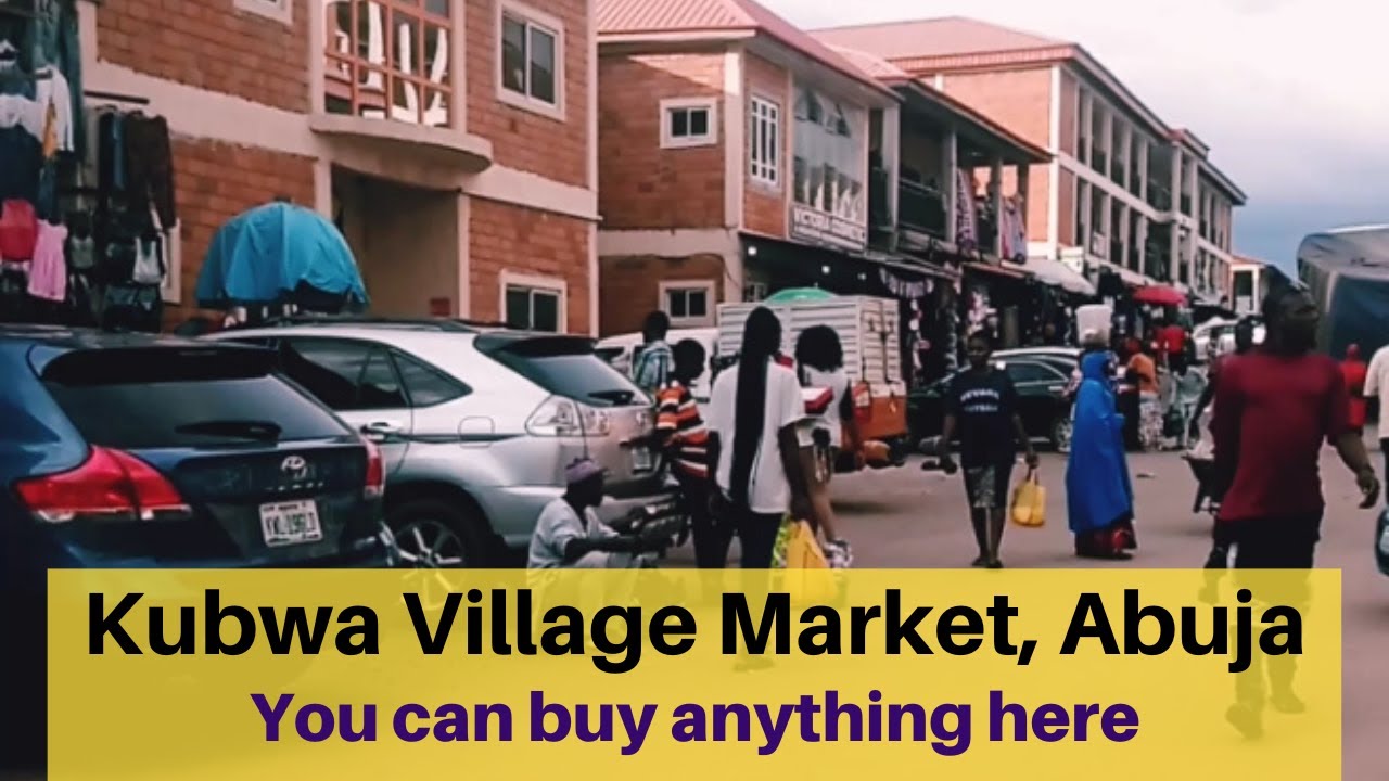 Walking Tour and Grocery Shopping at kubwa Village Market in Abuja ...