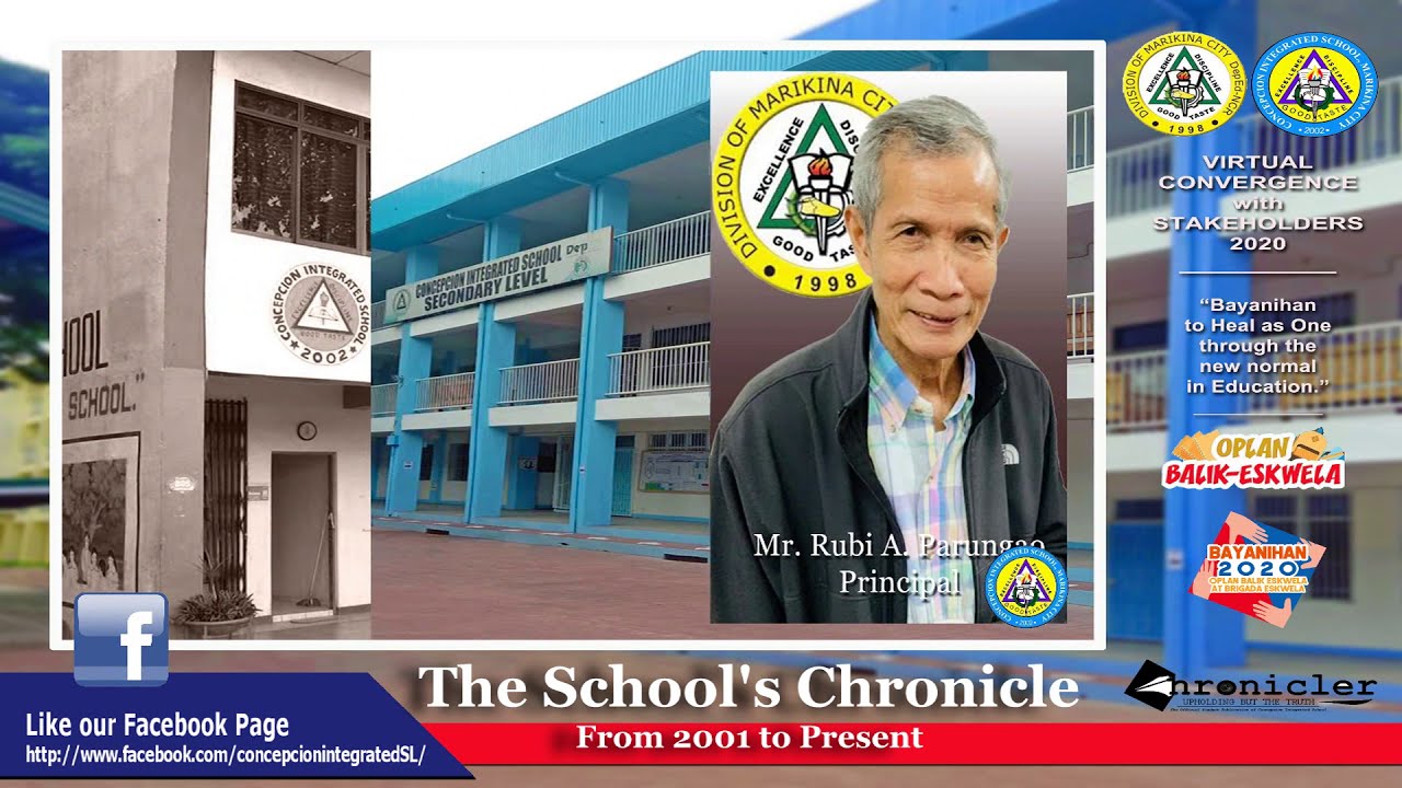 The Concepcion Integrated School - Secondary Level Chronicle - YouTube