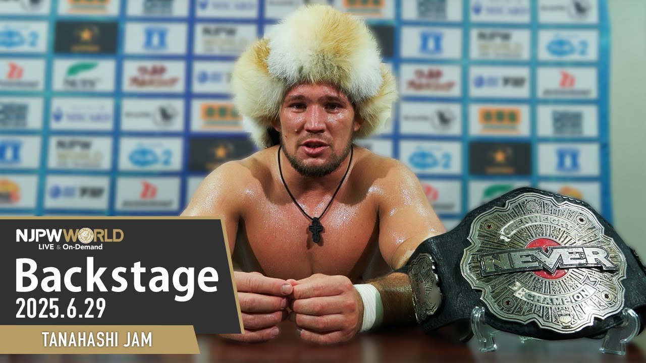 #TANAJAM 3rd Match Backstage (with Subtitles) 6/29/25 | TANAHASHI JAM～至 ...