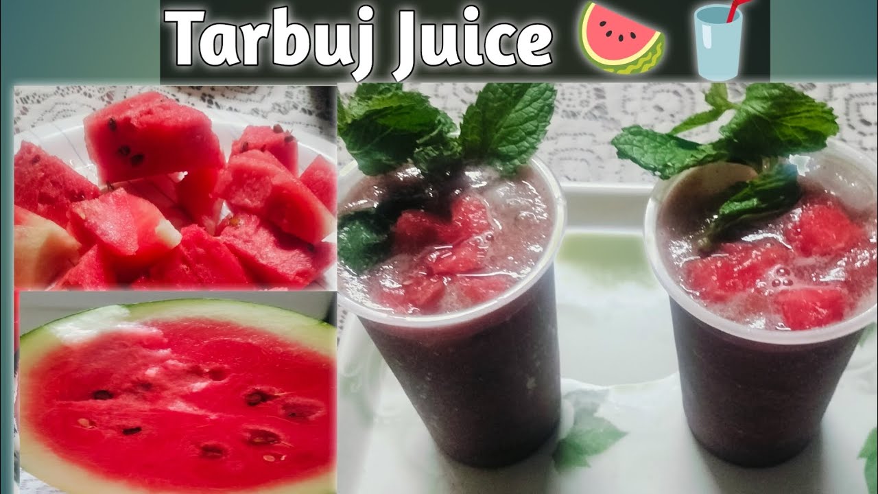 How to Make Tarbuj Juice in Summer 🍉🥤 #tarbuj#juice#trending#viral ...