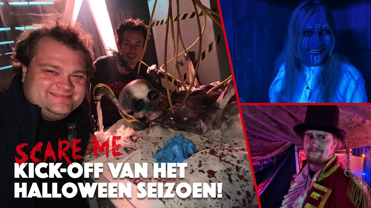 Halloween Kick-off! Scare Me Almere 2024 - YouTube