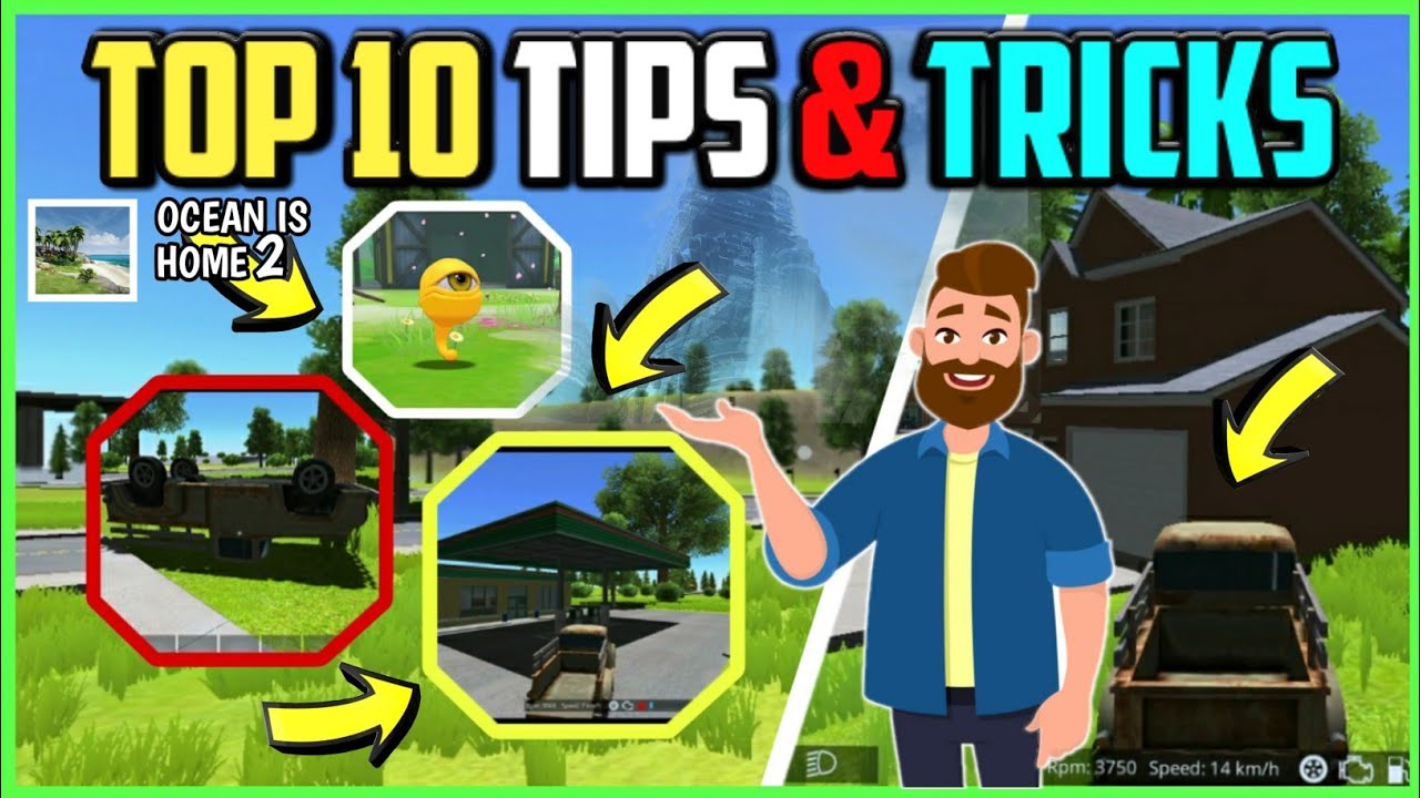 Top 10 Tips & Tricks Ocean Is Home 2 | Ocean Is Home Island Life Sim ...