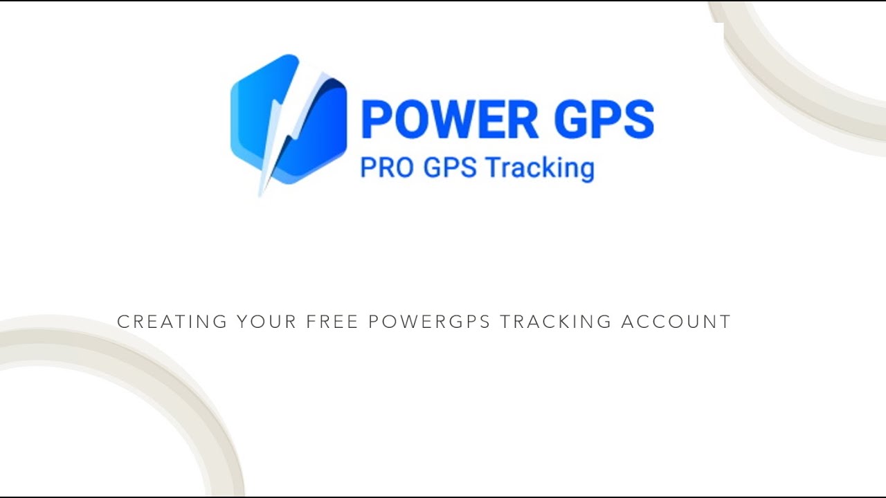 How to Create a Free Power GPS Tracking Account - YouTube