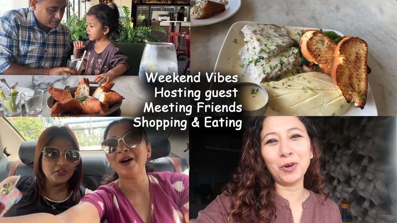 Weekend Vibes / Friends and Family / Shopping and Eating - YouTube