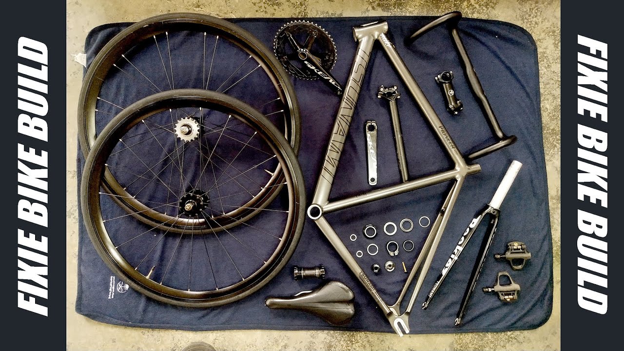 Tsunami Pioneer 100 Fixed Gear Bike Fixie Build / Assembly by B - YouTube