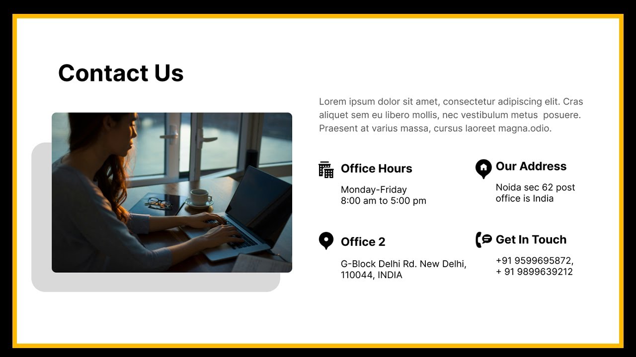 Contact Section Design in Figma | Figma Tutorial - YouTube