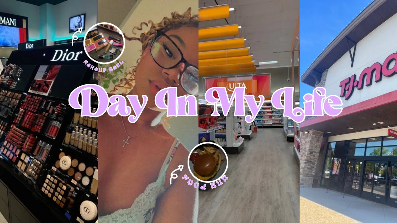 DAY IN MY LIFE 🎀🫧 | Longhorn | Ulta | T.J. Maxx | Sephora | Makeup Haul ...