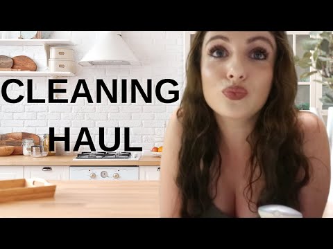 CLEANING HAUL AND HOW I ORGANISE MY CLEANING PRODUCTS | YASMIN JADE