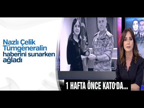 Nazlı Çelik Şehitlerin Haberini Sunarken Gözyaşlarına Hakim Olamadı