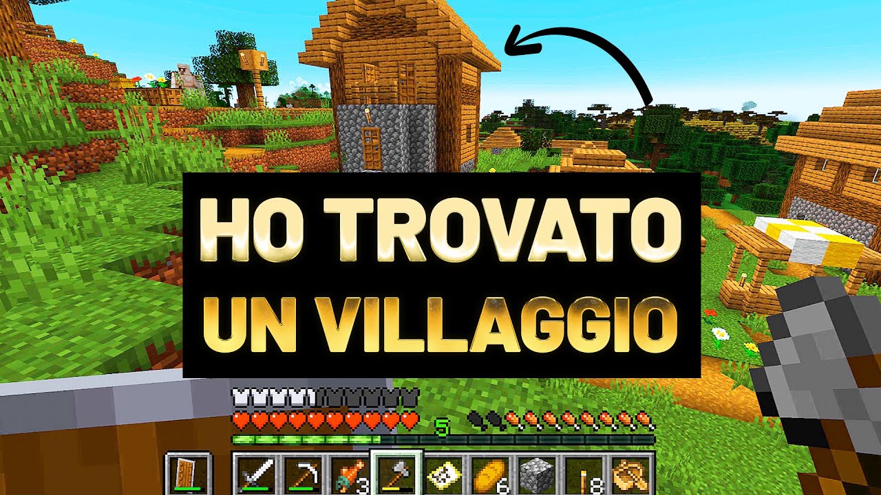 Come Trovare un Villaggio su Minecraft 🪵 PixelCraft Ep.1 🔴 PIXDAL - YouTube