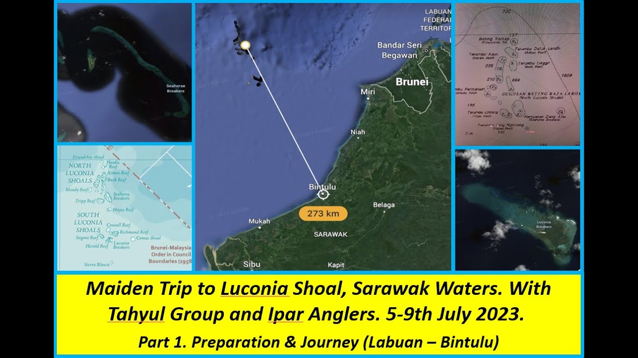 LUCONIA Shoal Deep Sea Fishing (maiden trip). 5-9th July 2023. Pt-1 ...