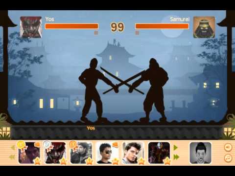 Shadow Fight 1 Ninja VS Samurai ! - YouTube