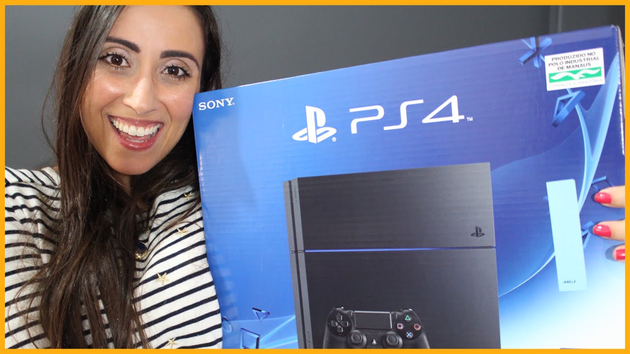 UNBOXING PS4 - FINALMENTE TENHO UM PLAYSTATION 4 - YouTube