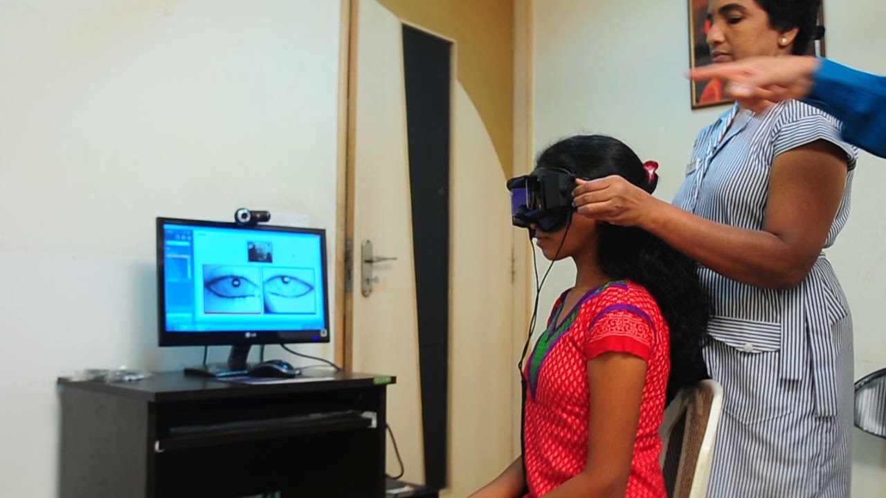 Video Frenzel Testing For Vertigo 2 - YouTube