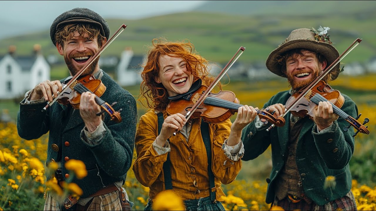 Traditional Celtic Fiddle – Uplifting Irish Music for Morning Joy - YouTube