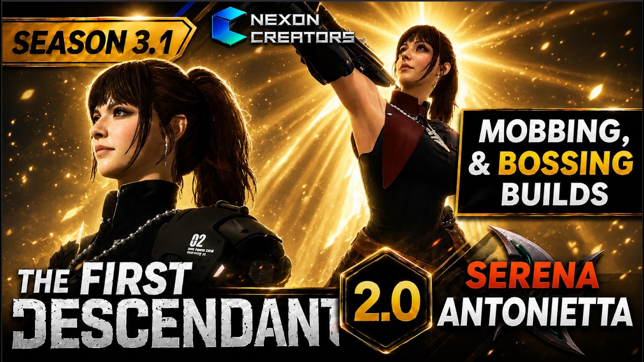 Serena 2.0 Mobbing & Boss Builds - Descendant Build - The First ...