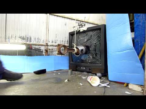 Piston Pounding Big Screen TV