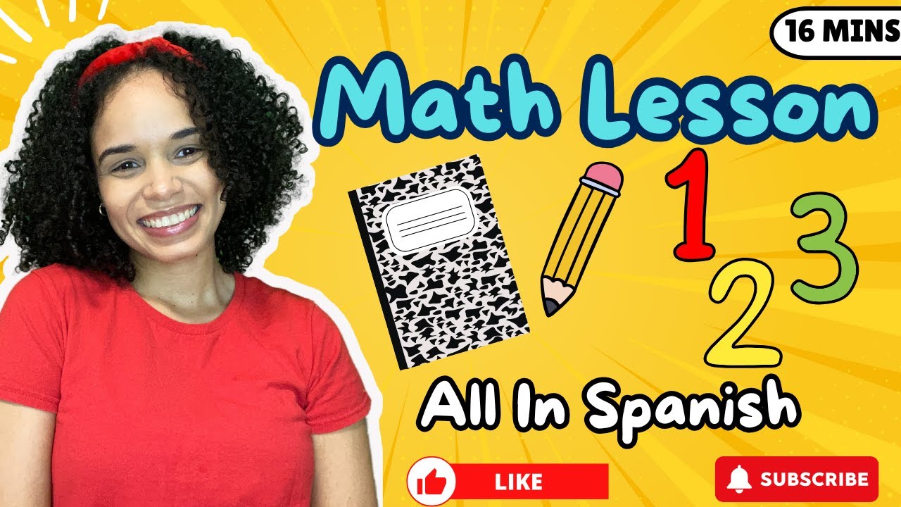 Aprende Escribir los números 0-5 | Math Lesson All In Spanish | Ms ...