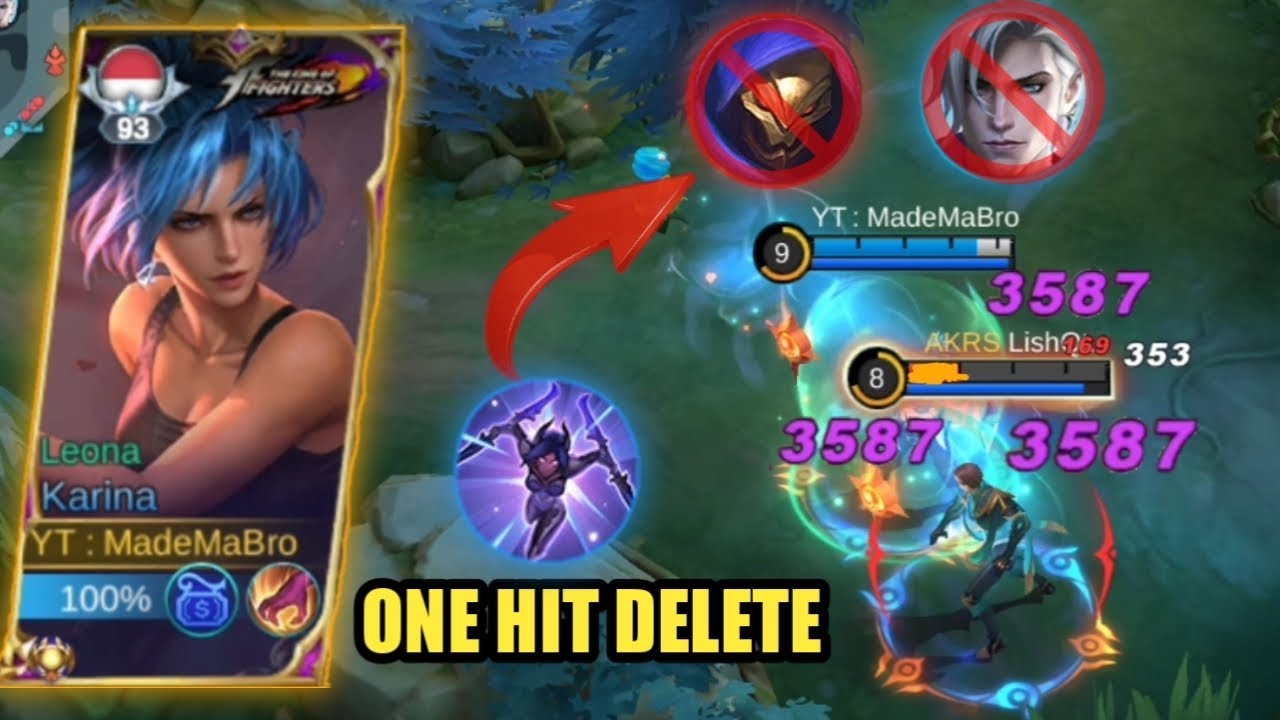 BEST BUILD KARINA ULTI DELETE 2023 | KARINA ONE HIT DELETE !! - YouTube