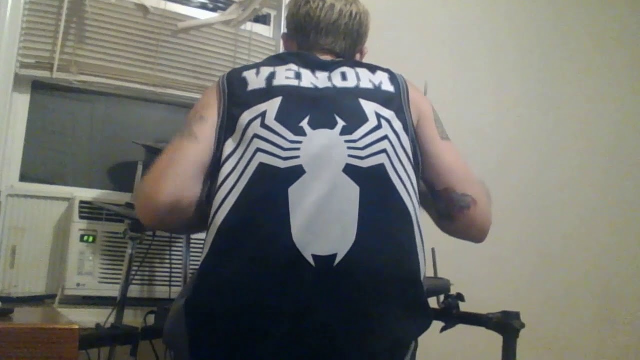 Eminem- Venom (drum remix) one legged drummer(St3wy90) - YouTube