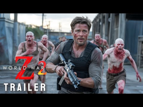 🟥 WORLD WAR Z 2 (2026) | Brad Pitt Zombie Apocalypse Trailer – Humanity’s Last Stand