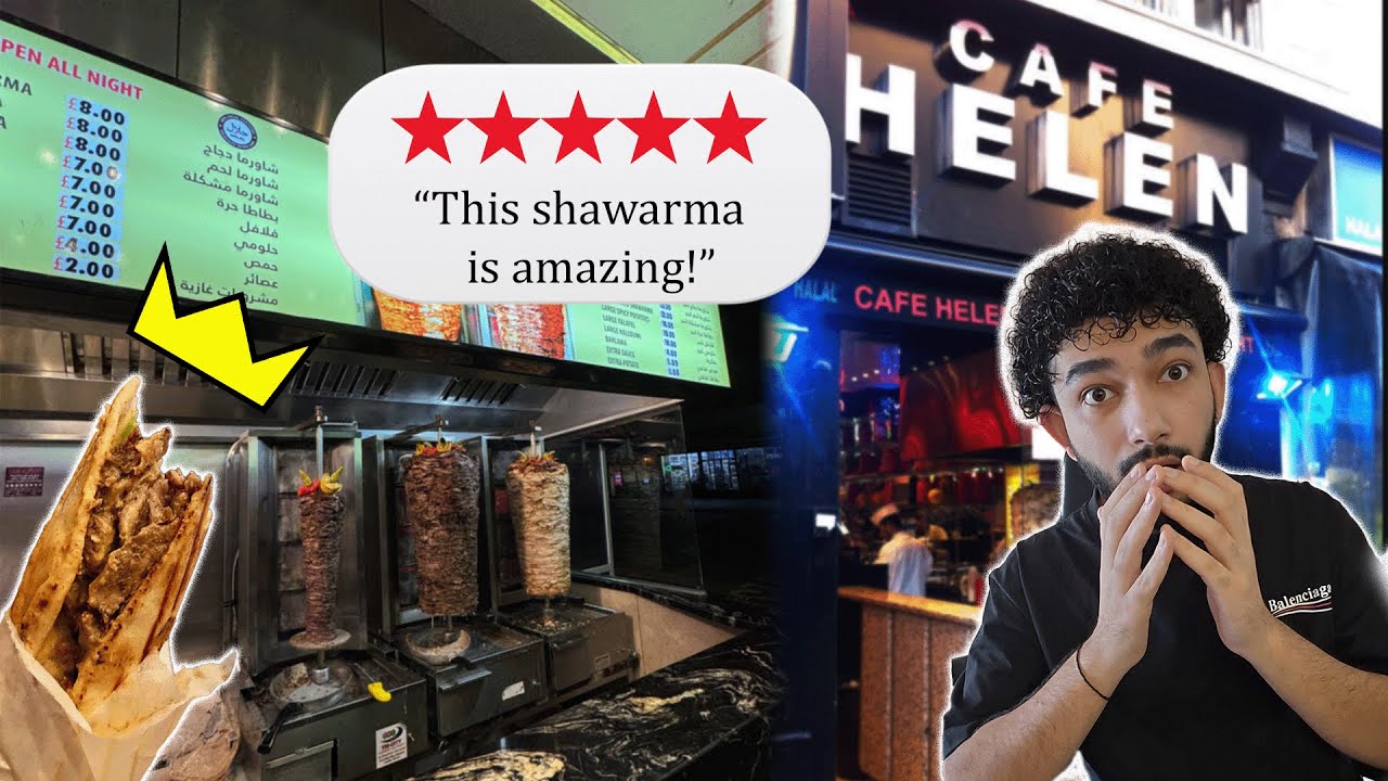 I Tried The Best Shawarma In London ! - YouTube