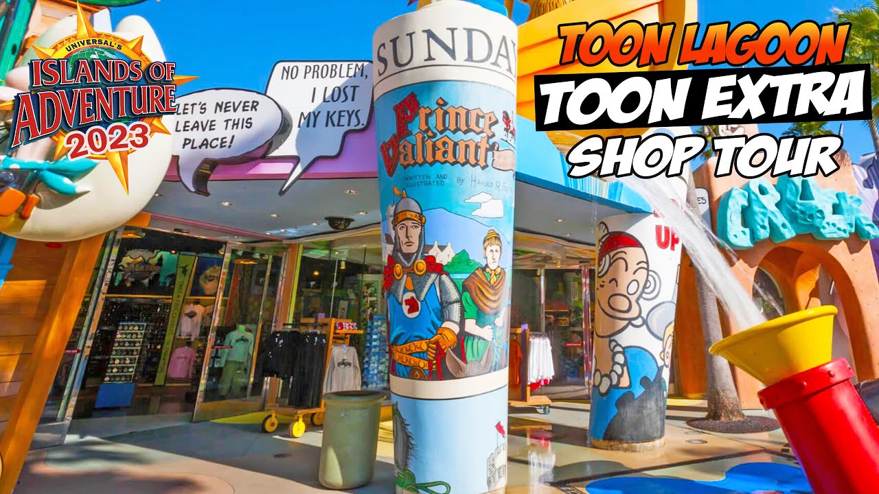 Explore TOON EXTRA Store in Universal's Toon Lagoon! Islands of ...