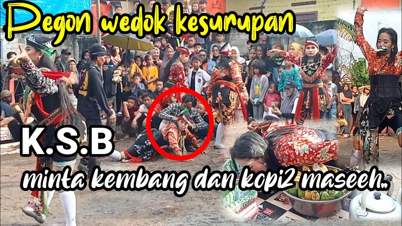 PEGON WEDOK KESURUPAN MINTA KEMBANG TUJUH RUPA DAN KOPI KOPI MASEEH😁# ...
